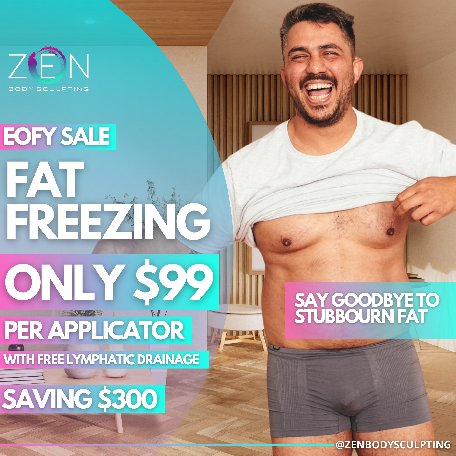 FAT FREEZING FOR MEN - $99 PER APPLICATOR – Zen Body Sculpting
